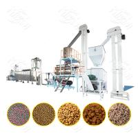 China CE certified Electric Fish Feed Extruder Machine Single Screw Fish Feed Fxiruder Machine for Fish and Pet Feed Pellets for sale for sale