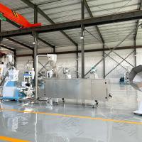 China Dry Wet Pet Food Automatic Single Screw Shrimp Feeding Machine Extruder Shrimp for sale