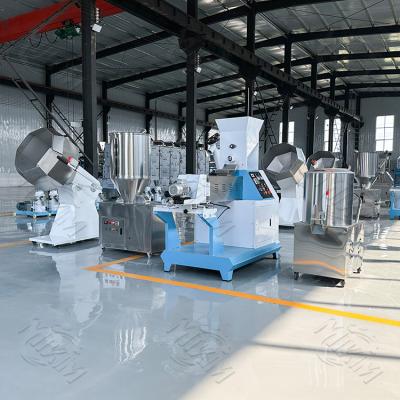 China Full Plant Cat and Dog Food Pellet Making Machine for Fish with PLC Core Components Dog Food Production Extruder Line for sale
