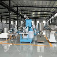 China Full Plant Cat and Dog Food Pellet Making Machine for Fish with PLC Core Components Dog Food Production Extruder Line for sale