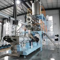 China High Productivity Small Animal Floating Fish Feed Pellet Making Extruder Machine Floating Fish Feed Extruder process  for Retail Industries for sale