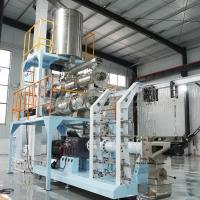China High Productivity Small Animal Floating Fish Feed Pellet Making Extruder Machine Floating Fish Feed Extruder process  for Retail Industries for sale