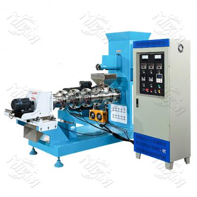 China Stainless Steel Floating Fish Feed Extruder Machine with 100-2000 kg/h Capacity and Easy Operation for sale