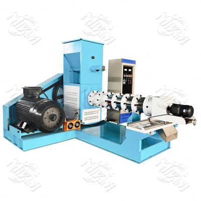 China High Quality Poultry Feed Fish Floating Pellet Extruder Making Machine Pet Food Pellet Maker Single Twin Screw Pet Cat Dog Food Making Machine for sale