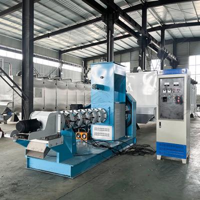 China Stainless Steel Fish Feed Pellet Machine with 100-2000 kg/h Capacity and Automatic Feeding for Pet Food Processing for sale