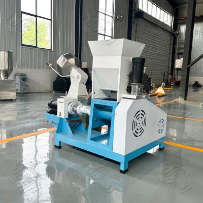 China Wholesale Price Cheap Household 5.5kw Single Screw Fish Feed Pellet Processing Maker Machine Dry Type dog food pellet machine for sale for sale