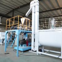 China Kibbles Dry Pet Food Making Machines Twin Screw Sinking Fish Feed Extruder  Pellets Making Machine for sale