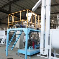 China 2 Ton 1mm Pet Trade Fish Feed Machine Floating Twin Screw Dog Food Extruder machine for Tilapia for sale
