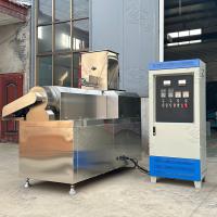 China Twin Screw Extruder with 100-1000kg/h Capacity for Pet Feed Production Line in Stainless Steel Food Grade and Fully Automatic Control System for sale
