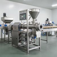 China Twin Screw Extruder with 100-1000kg/h Capacity for Pet Feed Production Line in Stainless Steel Food Grade and Fully Automatic Control System for sale