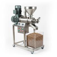 China Single Screw Extruder Fish Feed Pellet Machine with 100-2000 kg/h Capacity, Stainless Steel Construction and Easy Operation for sale