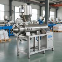 China Stainless Steel Floating Fish Feed Extruder Machine with 100-2000 kg/h Capacity and Easy Operation for sale