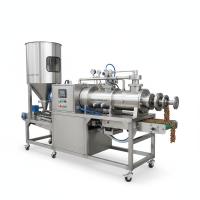China Stainless Steel Fish Feed Extruder Machine with 100-2000 kg/h Capacity and Automatic Feeding for Pet Food Processing for sale