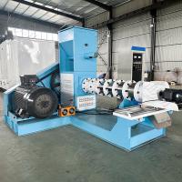 China 40-2000kg/h  Dry Type single screw floating fish feed pellet making machine, 0.5-12 mm Wet-type Twin screw floating fish feed pellet extruder machine price for sale for sale
