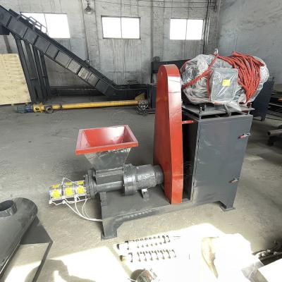 China High Efficiency Wood Briquette Press Machine Biomass Briquettes Manufacturing Machine Sawdust Charcoal Rod Making Machine for sale