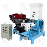 China 150-300kg/h Diesel Single Screw Floating Fish Food Pellet Maker Machine in Uganda for sale for sale