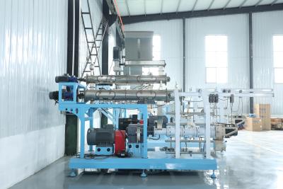 China DGP85 Wet Type dog food extruder machine Wet-type Twin screw floating fish feed pellet extruder machine for Farm Use for sale