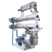 China 500KG/ H Automatic Pellet Making Machine PLC Control Forage Pellet Mill for sale