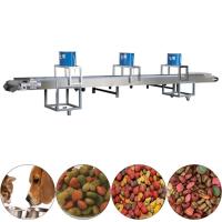 China 240kg/ H 2.5m Small Poultry Pet Feed Production Line Electricity Steam Heating for sale