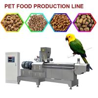 China 0.6mm 34KW Cat Dog Food Production Line 12.5*0.6*0.8m High Speed for sale