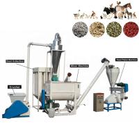 China MK 25A 22KW Chicken Poultry Feed Manufacturing Machine Plant 1.5mm for sale