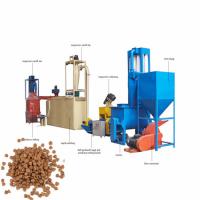 China Automatic AC220V Floating Fish Feed Processing Machine 11kw 300KG/ H for sale