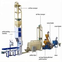 China Wet Type Floating Fish Feed Production Plant 0.2mm To 0.8mm ODM for sale