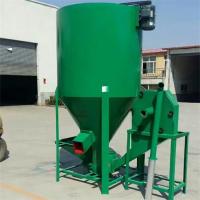 China 3kw Poultry Feed Mixing Machine Mini 1 Ton Feed Mixer Anti Erosion for sale