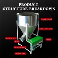 China 400kg/ H KF500 Poultry Animal Feed Mixer Mill Machine 40min/ Batch for sale
