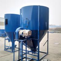 China 1 Ton Small Vertical Feed Mixer 380V 7.5kw for sale
