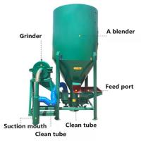 China MIKIM Vertical Grain Mixer Professional Chicken Feed Crusher And Mixer ODM for sale