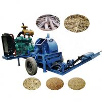 China Softer Particleboard Wood Shaving Machine 0.8t/ H 18.5kw Small Wood Crusher for sale