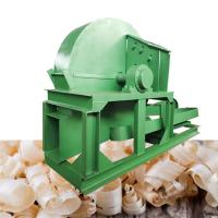 China Green Mini Shredder Wood Shavings Machine Animal Bedding CE for sale