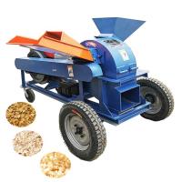 China Rustproof 7.5kw Wood Shaving Machines For Horse Bed With 8 Knives for sale