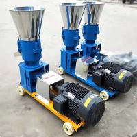 China Diesel Electric Wood Pellet Machine Mill 3CR13 Alloy Metal Bagasse Tobacco Residue for sale