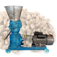 China 4mm 8mm Leaf Chip Wood Pellets Machine Cylindrical Particle For Coconut Shell for sale