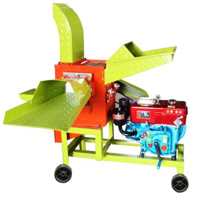 China 1cm 1.5cm Animal Feed Chaff Cutter Machine Grass Rice Straw Chop 3000W for sale
