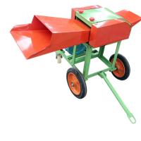 China Low Noise Tractor Grass Chaff Cutter Machine Heavy Duty 380V Straw Cutting Machine for sale