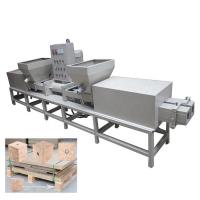 China Hot Press Charcoal Briquette Machine Automatic Wood Block Making Machine 90*140mm for sale
