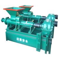 China Wood Sawdust Waste Chips Charcoal Briquette Machine 11kw Extruder Type for sale