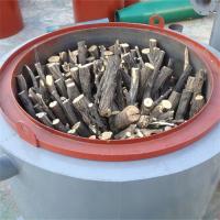 China Horizontal Carbonization Charcoal Making Furnace Palm Kernel 250kg/ Batch OEM for sale