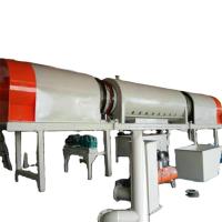China Smokeless Activated Charcoal Continuous Carbonization Furnace Rotary Drum Type 15kw for sale