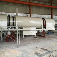 China Smokeless Activated Charcoal Continuous Carbonization Furnace Rotary Drum Type 15kw for sale