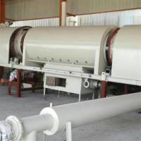 China Smokeless Activated Charcoal Continuous Carbonization Furnace Rotary Drum Type 15kw for sale