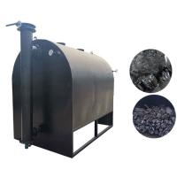 China Biochar Bamboo Charcoal Making Machine Wood Logs 1.68t 3m3 for sale