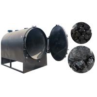 China Biochar Bamboo Charcoal Making Machine Wood Logs 1.68t 3m3 for sale