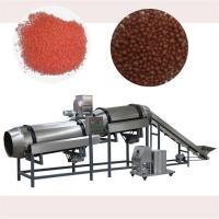 China Anti Erosion Anti Rust Floating Fish Feed Extruder Machine 1000kg/ H Complete Set for sale