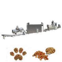 China 76.5ft 62KW Dog Food Production Line Extruder Twin Screw for sale