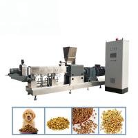 China 76.5ft 62KW Dog Food Production Line Extruder Twin Screw for sale