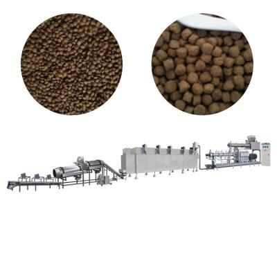China 37kw 500KG/ H Alloy Steel Double Screw Extruder Machine Gas Heating for sale